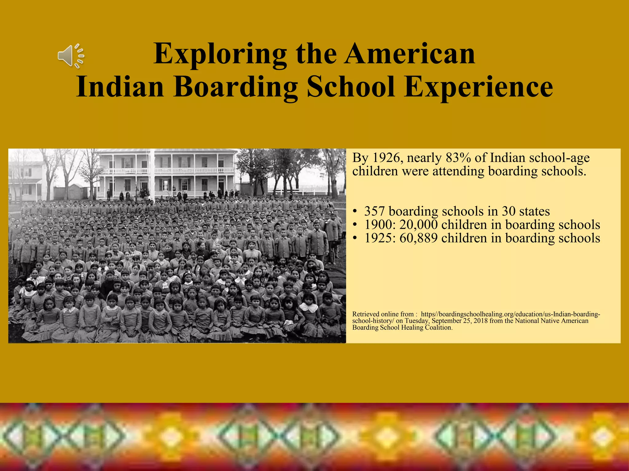 Exploring american indian boarding school experience2 | PPTX