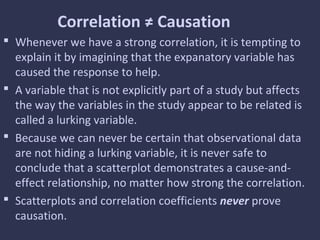 Exploring bivariate data | PPT