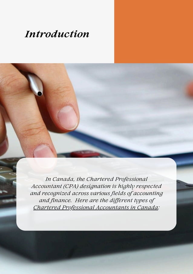 Exploring Canada's Chartered Professional Accountants (CPAs): Varieties ...