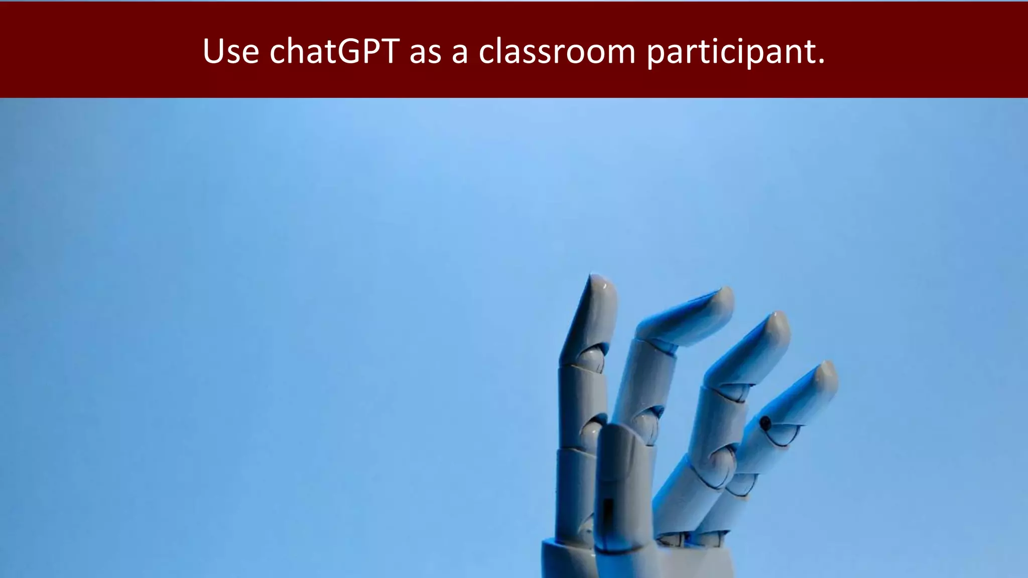 Exploring ChatGPT for Effective Teaching and Learning.pptx