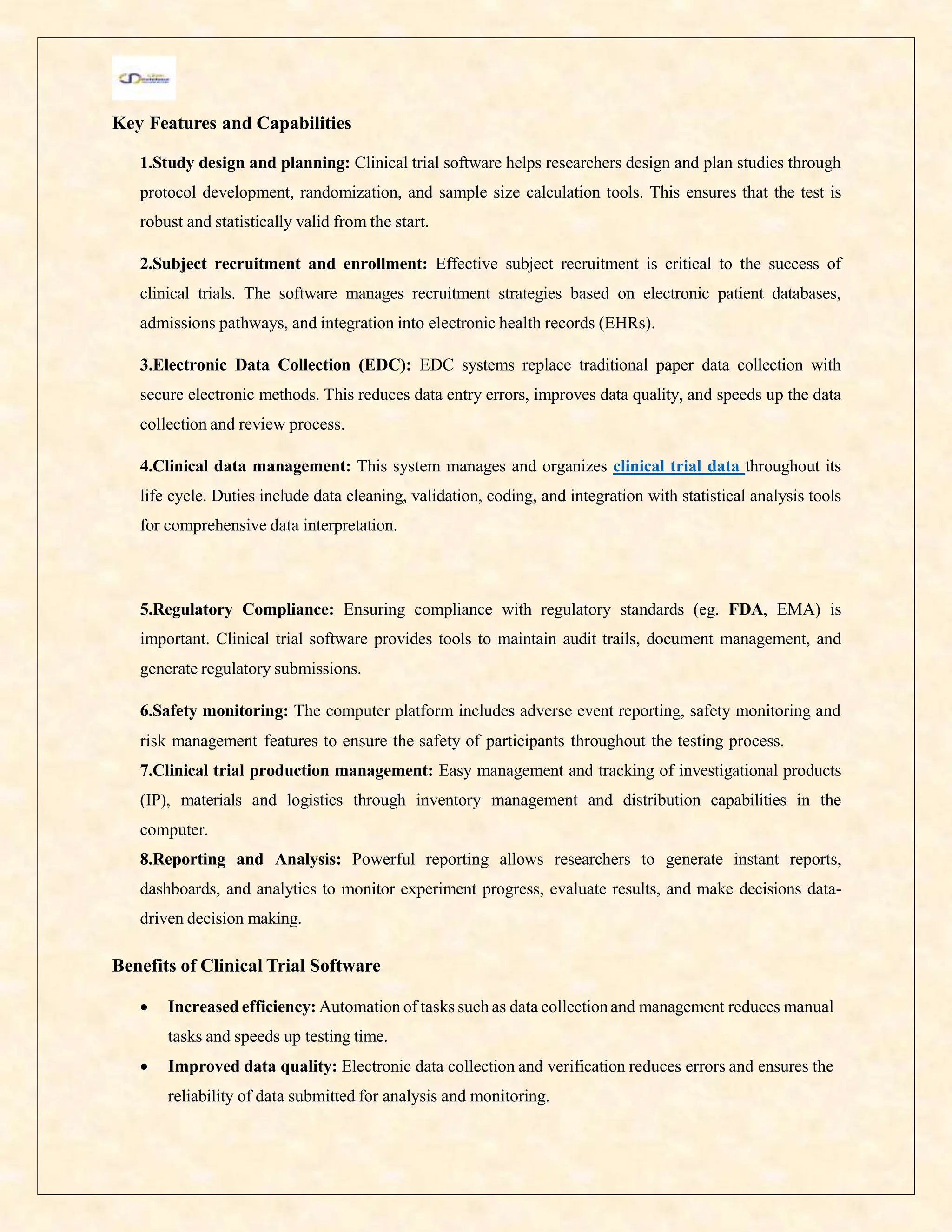 Revolutionizing Clinical Trials with Clival Database | PPTX