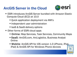 Exploring Cloud Computing Technologies For GIS (Location Based) Applications | PPT