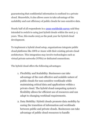 Exploring Cloud Deployment Models for 2023.pdf | Cloud Computing | Internet