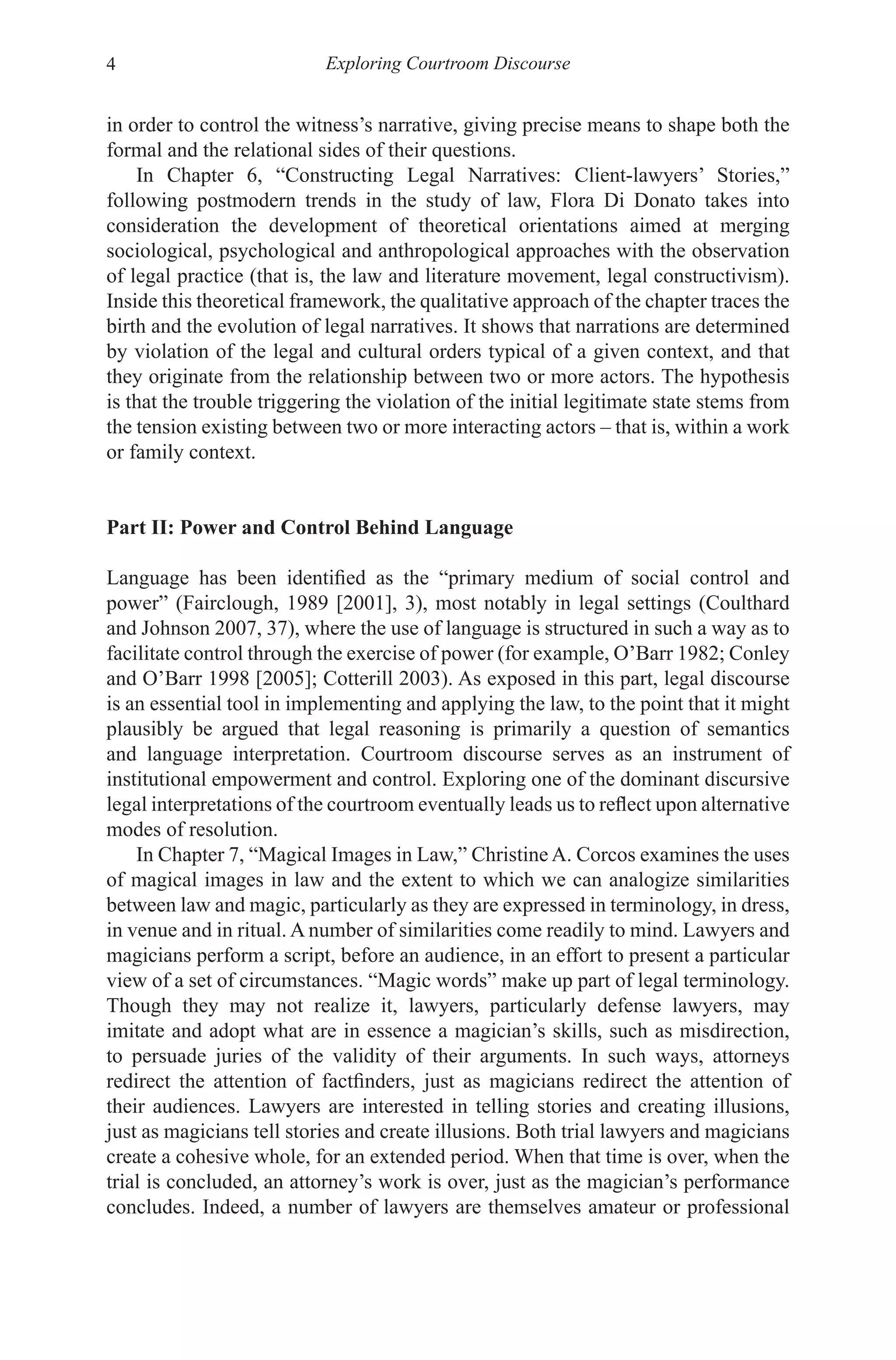 Exploring courtroom discourse_ch1 | PDF