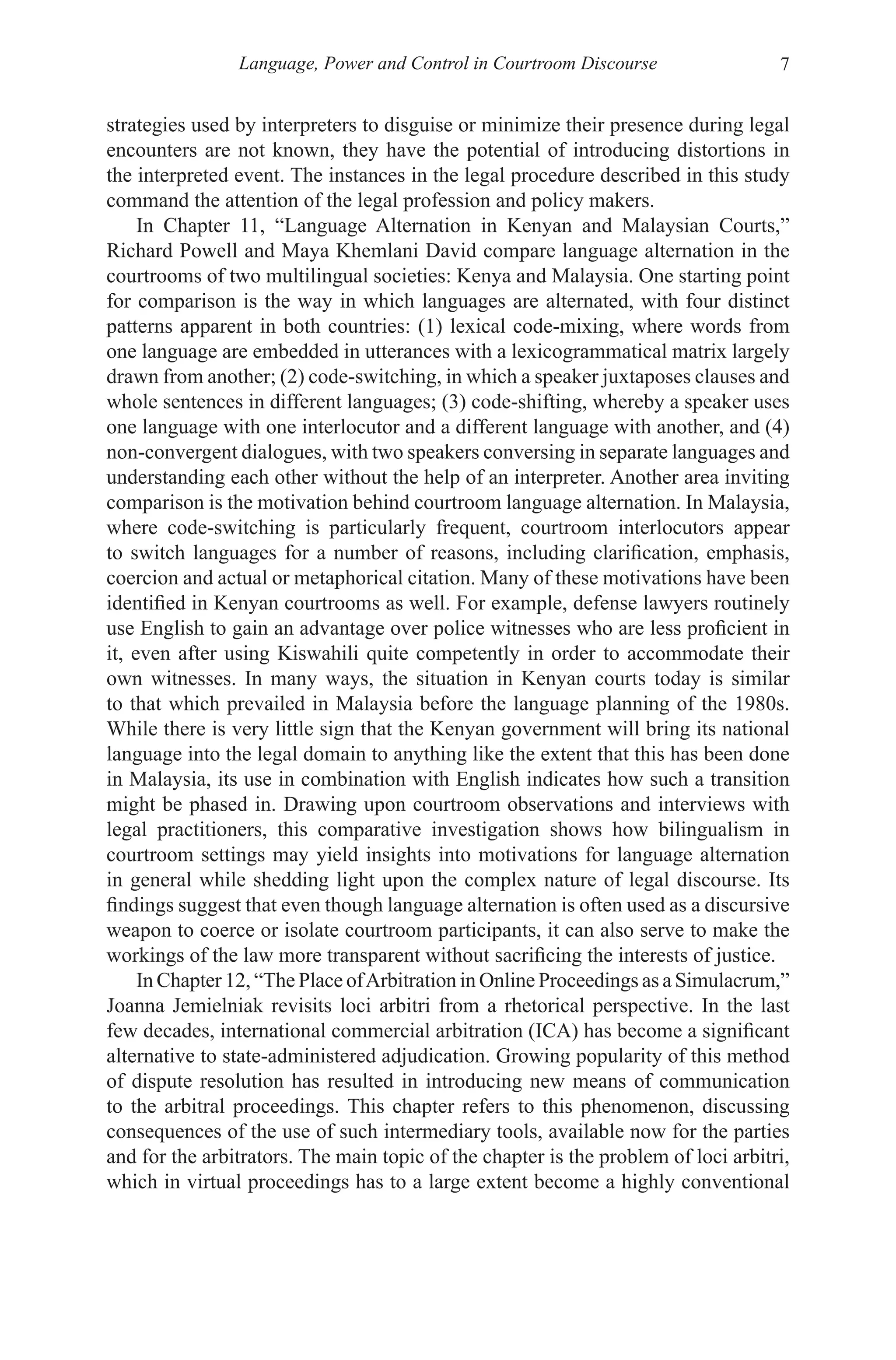 Exploring courtroom discourse_ch1 | PDF