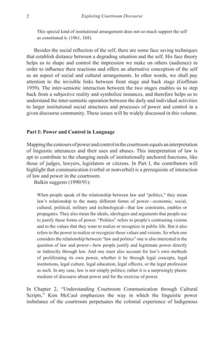 Exploring courtroom discourse_ch1 | PDF