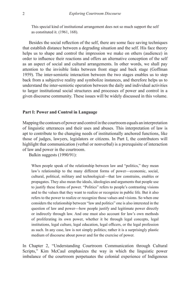Exploring courtroom discourse_ch1 | PDF | Law