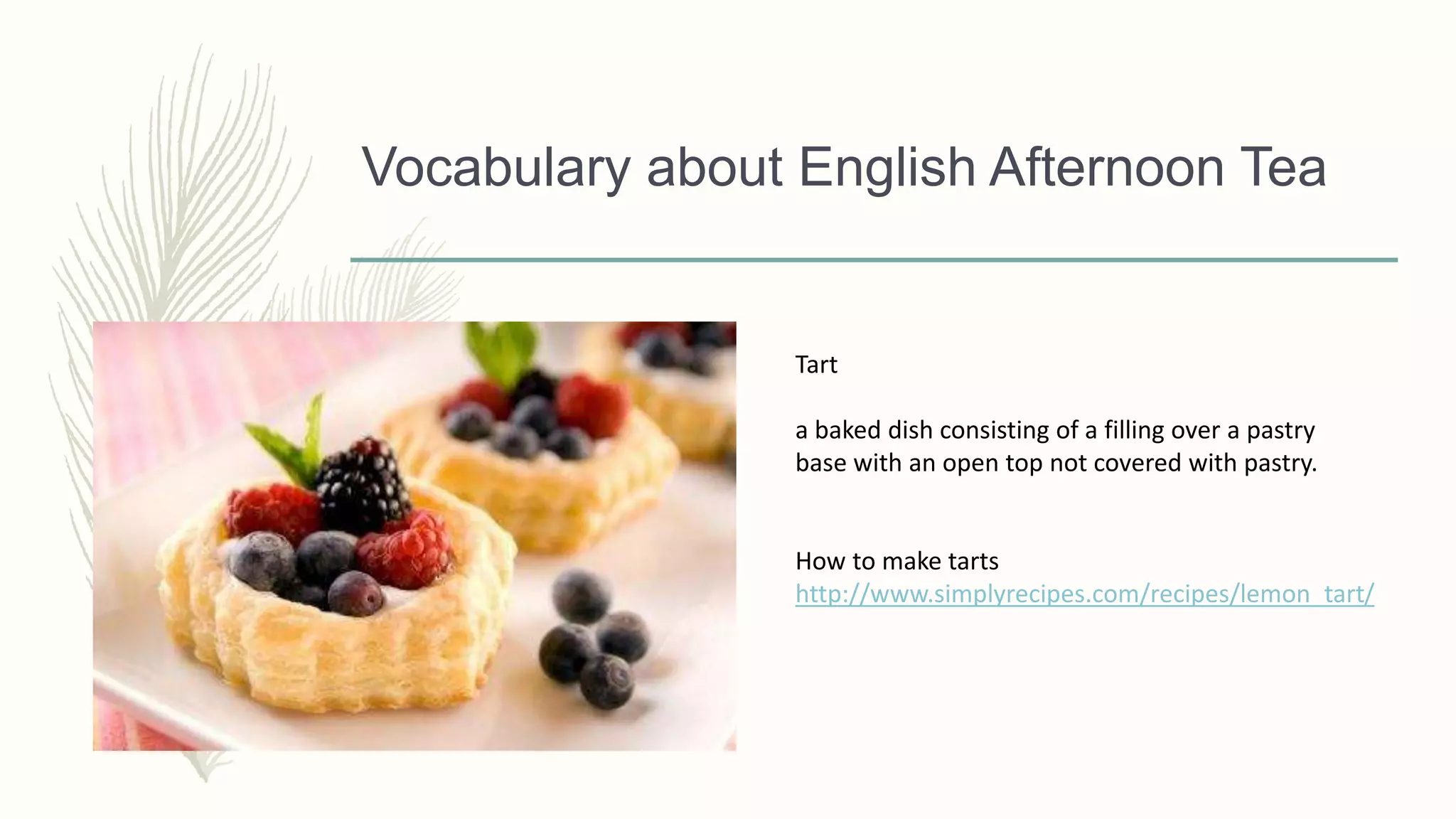 Exploring culture English afternoon tea | PPTX