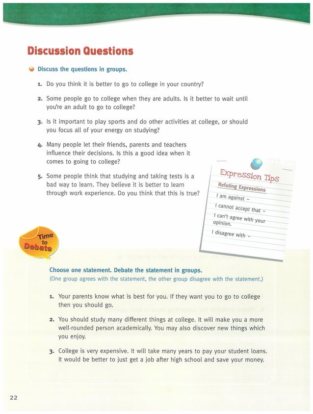 Exploring debate 2 | PDF