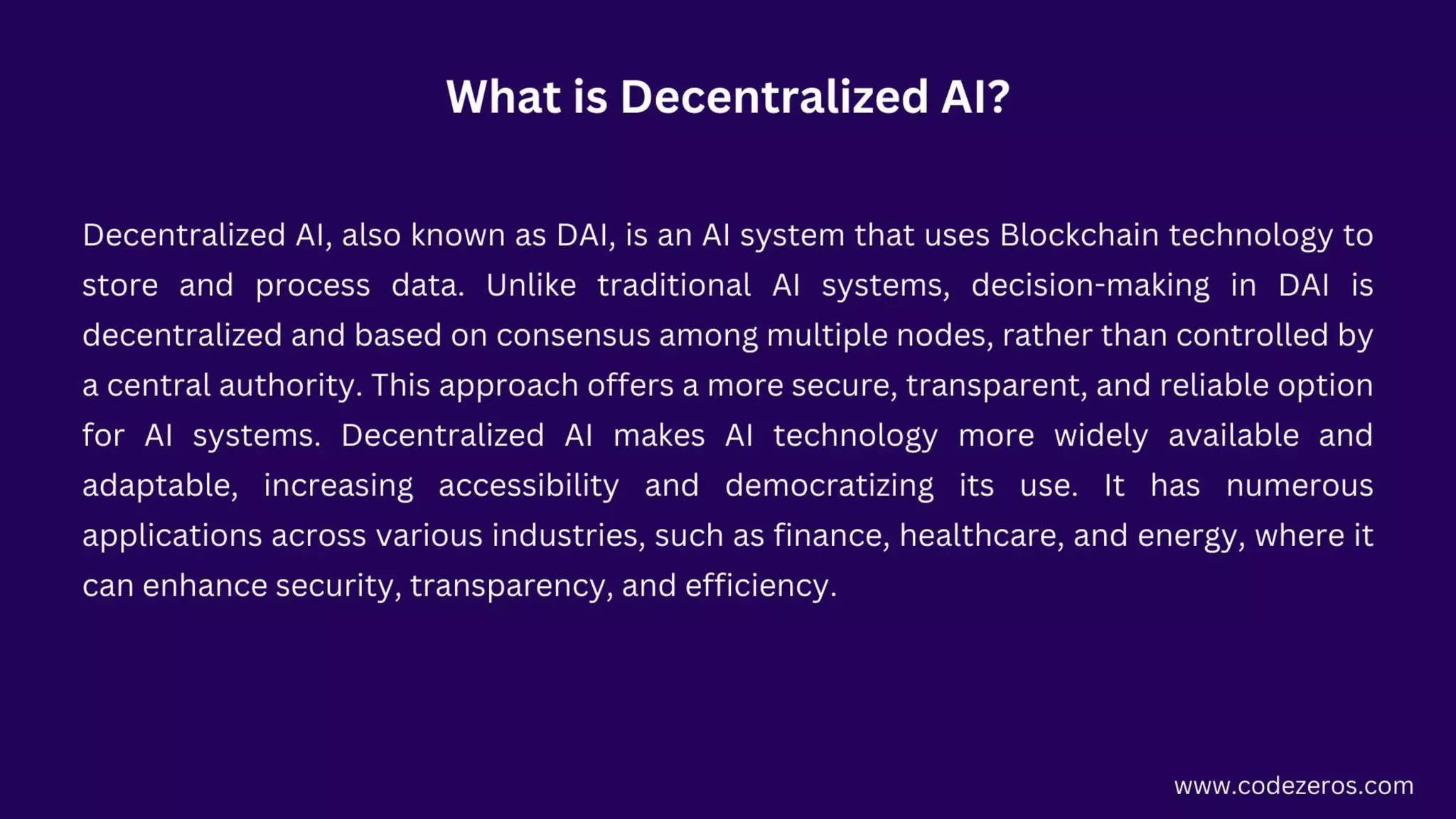 Exploring Decentralized Ai And Its Relationship With Blockchain And Aipptx