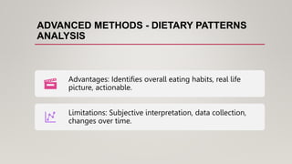 Exploring Different Methods of Dietary Assessment for Food.pptx