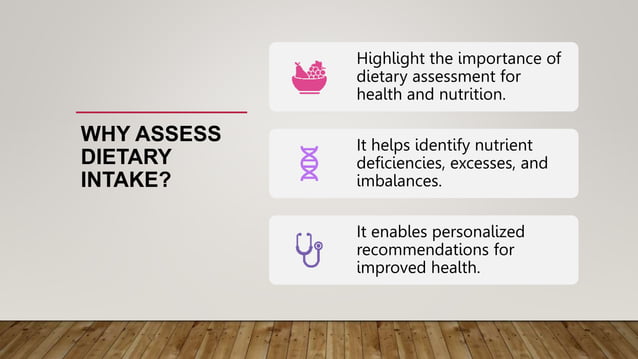 Exploring Different Methods of Dietary Assessment for Food.pptx