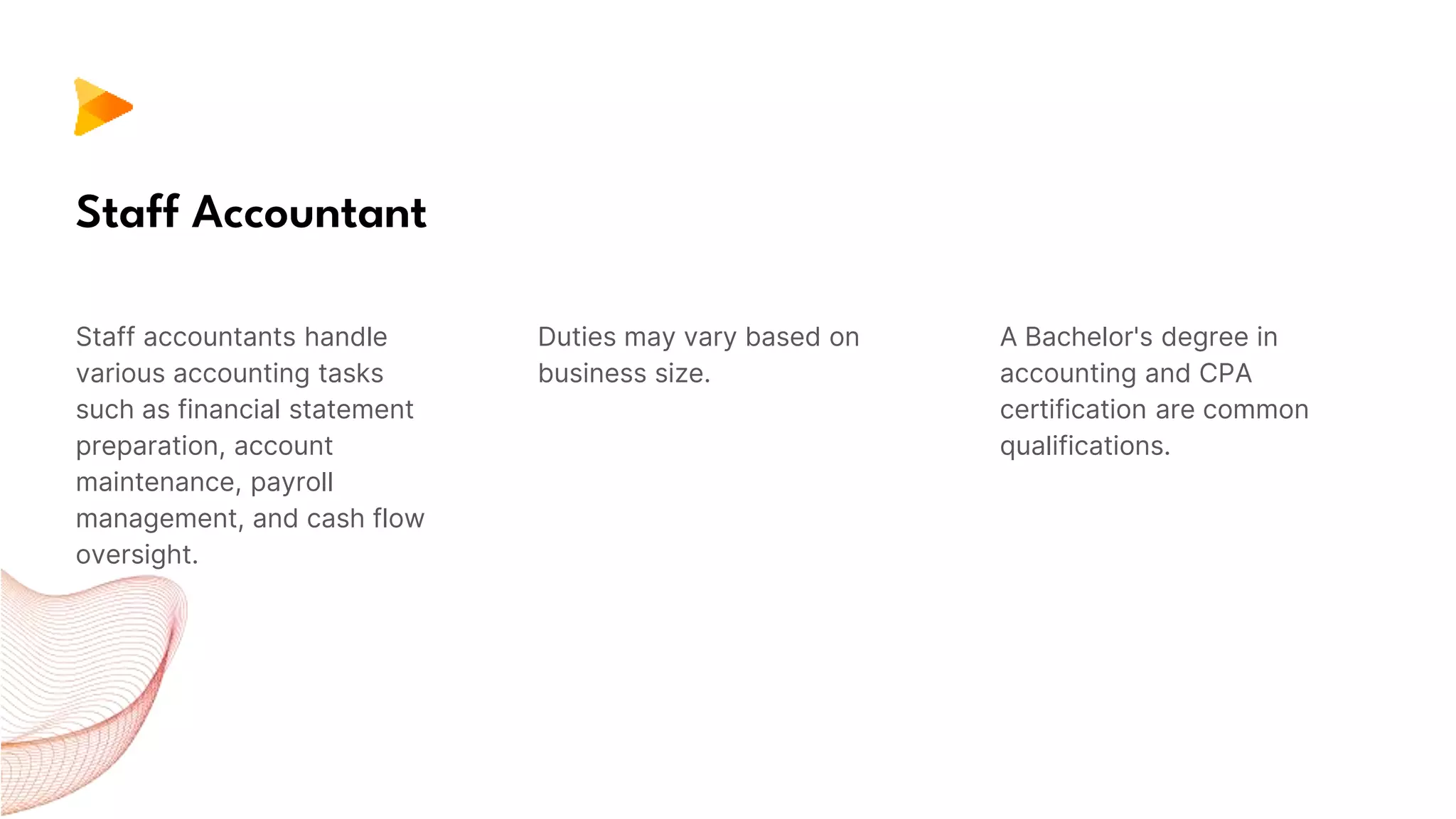 Exploring Different Types of Accounting Jobs and Their Roles | PPTX