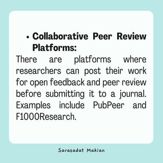 Exploring different types of peer reviews pdf.pdf