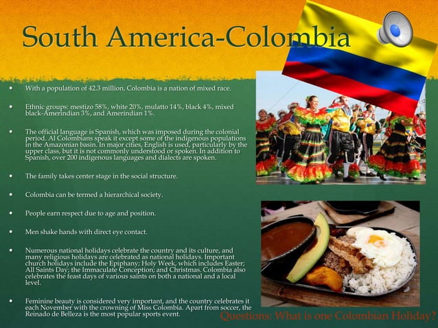 Exploring diversity through the spanish speaking countries | PPTX