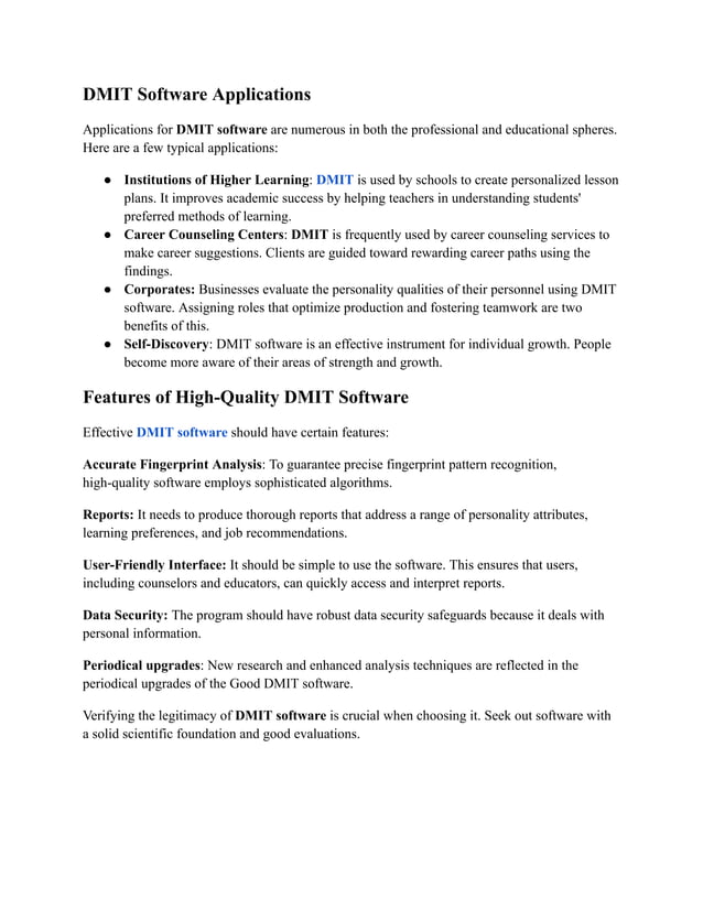 Exploring DMIT Software_ Understanding its Benefits and Applications.pdf