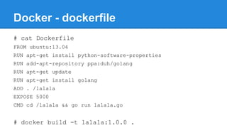 Exploring Docker at Gilt | PPT