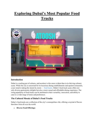 Exploring Dubai’s Most Popular Food Trucks.pdf