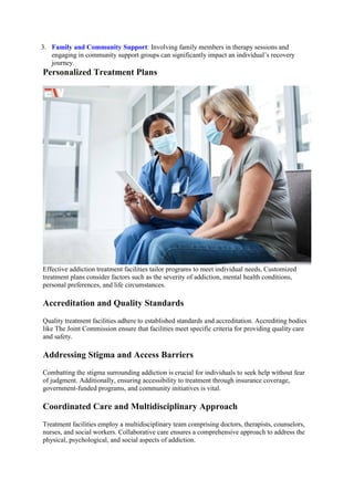 Addiction Treatment Facilities: Types, Approaches, and Supportive ...