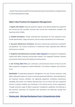 Exploring Equipment Management in Odoo- A Comprehensive Guide.pdf