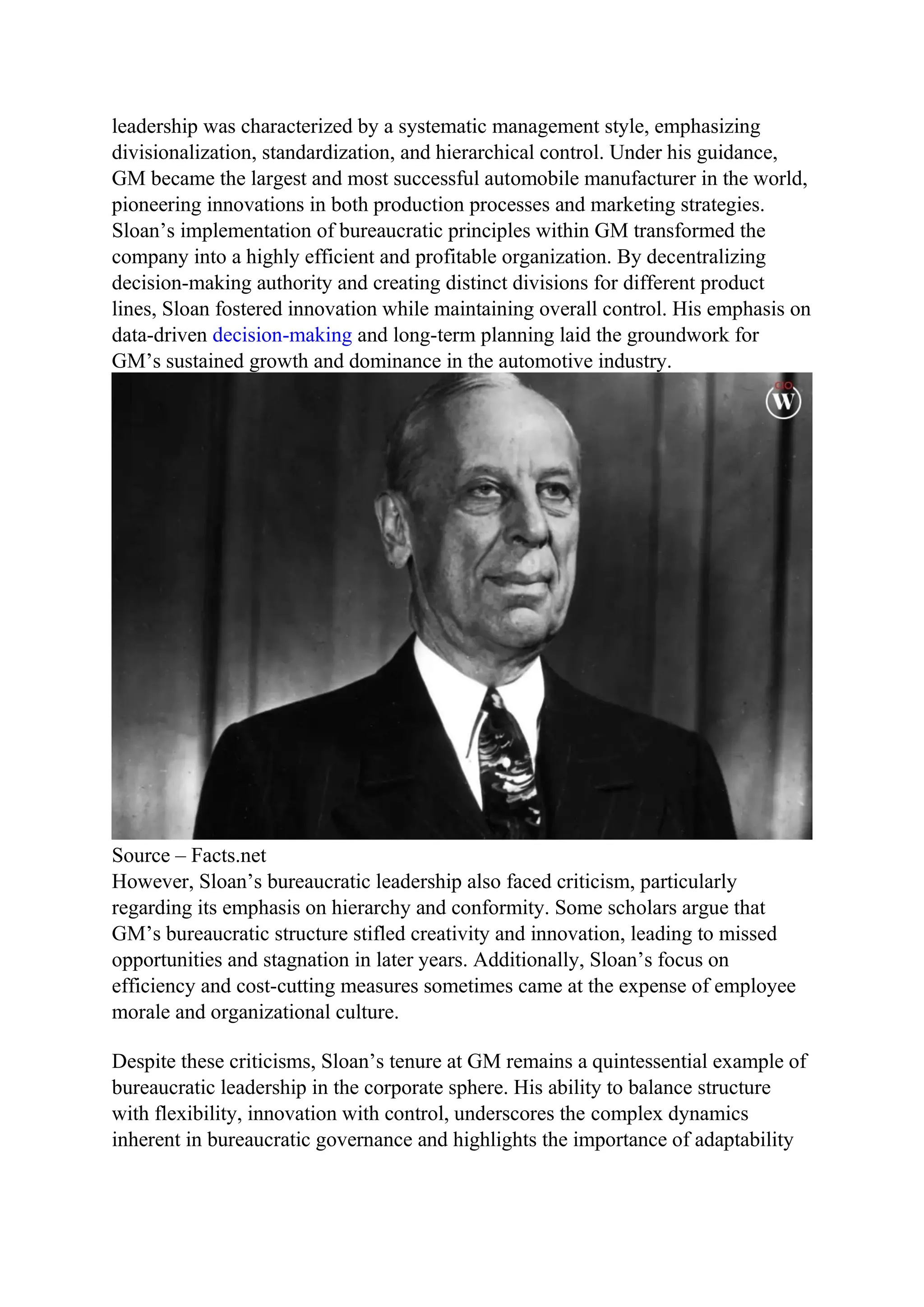 3 Famous Bureaucratic Leadership Examples: Lessons from History | CIO ...