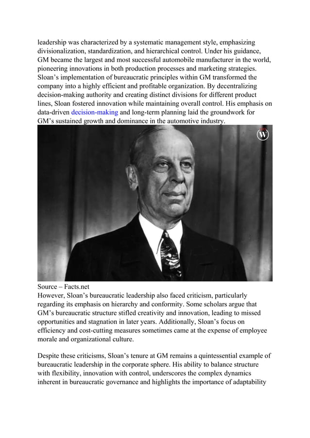 3 Famous Bureaucratic Leadership Examples: Lessons from History | CIO ...