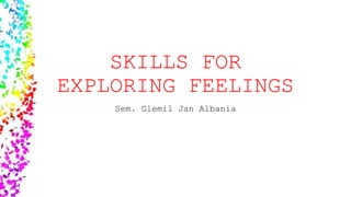 Exploring feelings | PPT