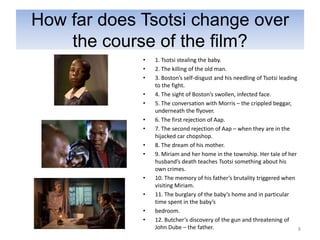 Tsotsi Revision | PPTX