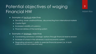 Exploring financial warfare in the context of hybrid conflict | PDF