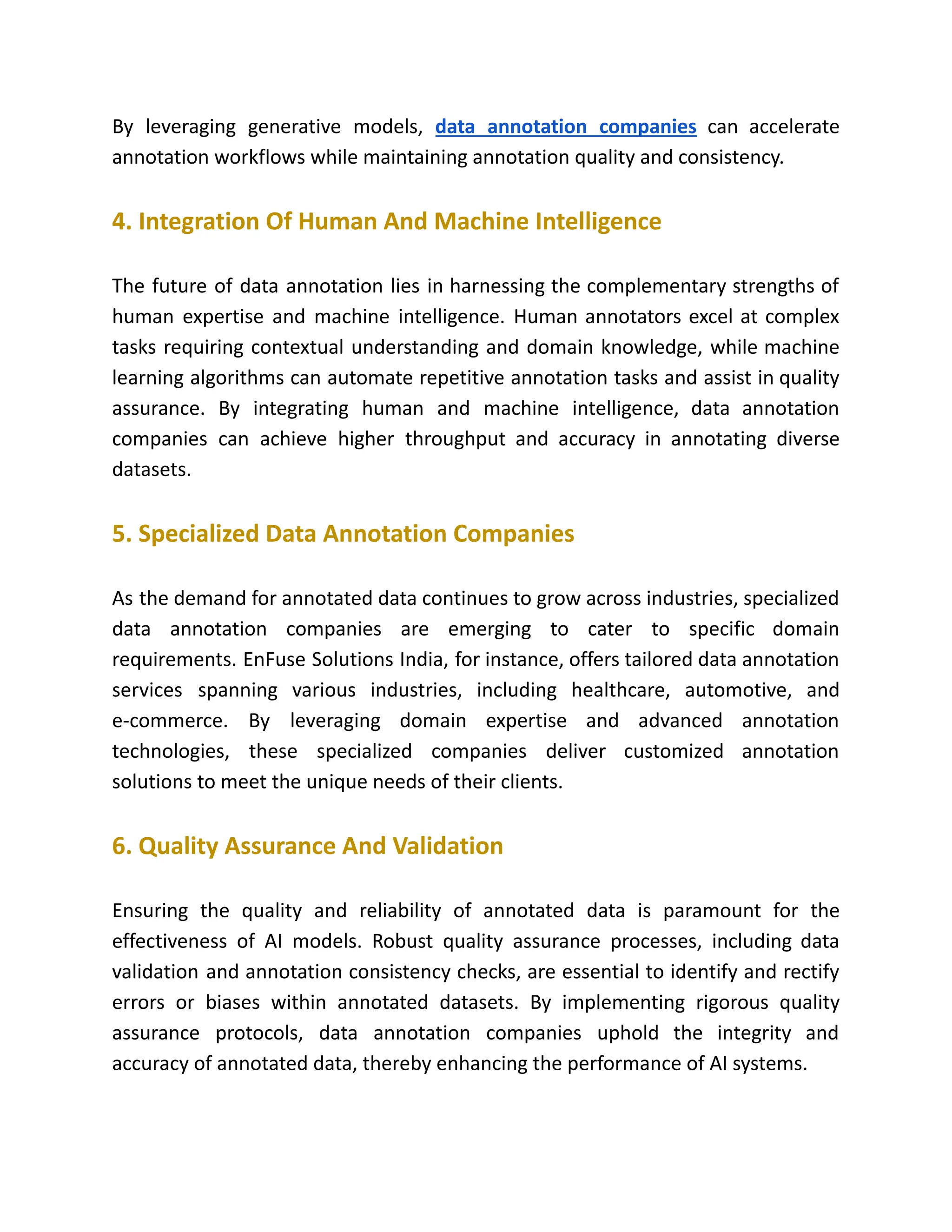 Exploring Future Trends and Innovations in Data Annotation | PDF | Databases | Computer Software ...