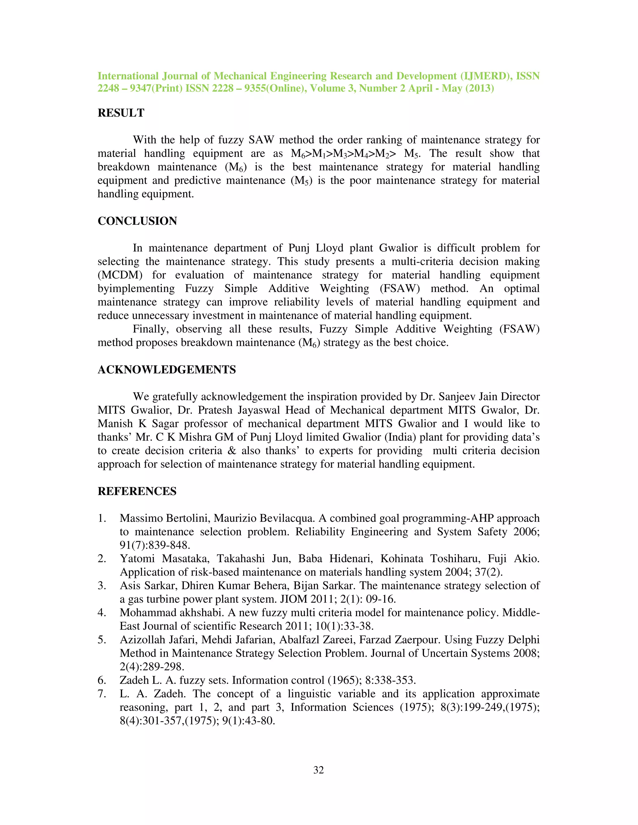 Exploring fuzzy saw method | PDF