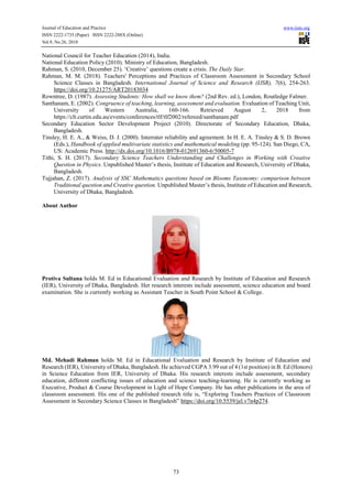 Exploring General Science Questions of Secondary School Certificate ...