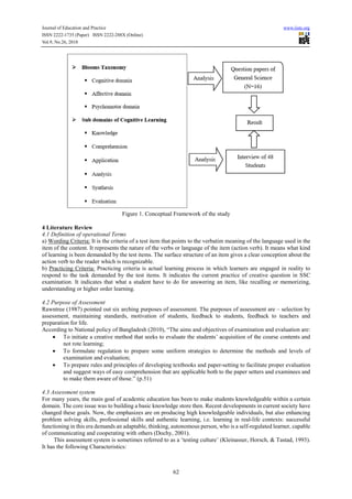 Exploring General Science Questions of Secondary School Certificate (SSC) Examination ...