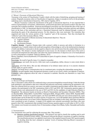 Exploring General Science Questions of Secondary School Certificate ...