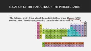 Exploring Halogens - Properties, Applications, and Safety Precautions | PPTX