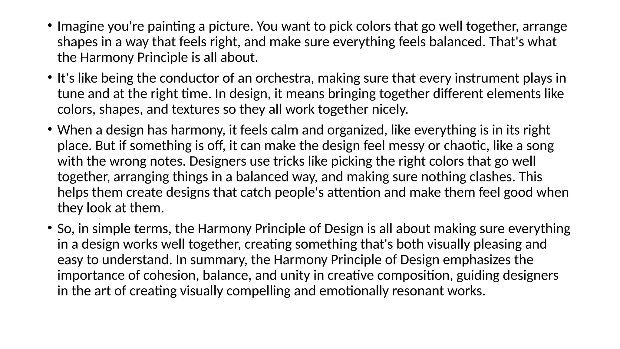 Exploring Harmony Principle of Design | Artiegenius | PPTX | Design ...