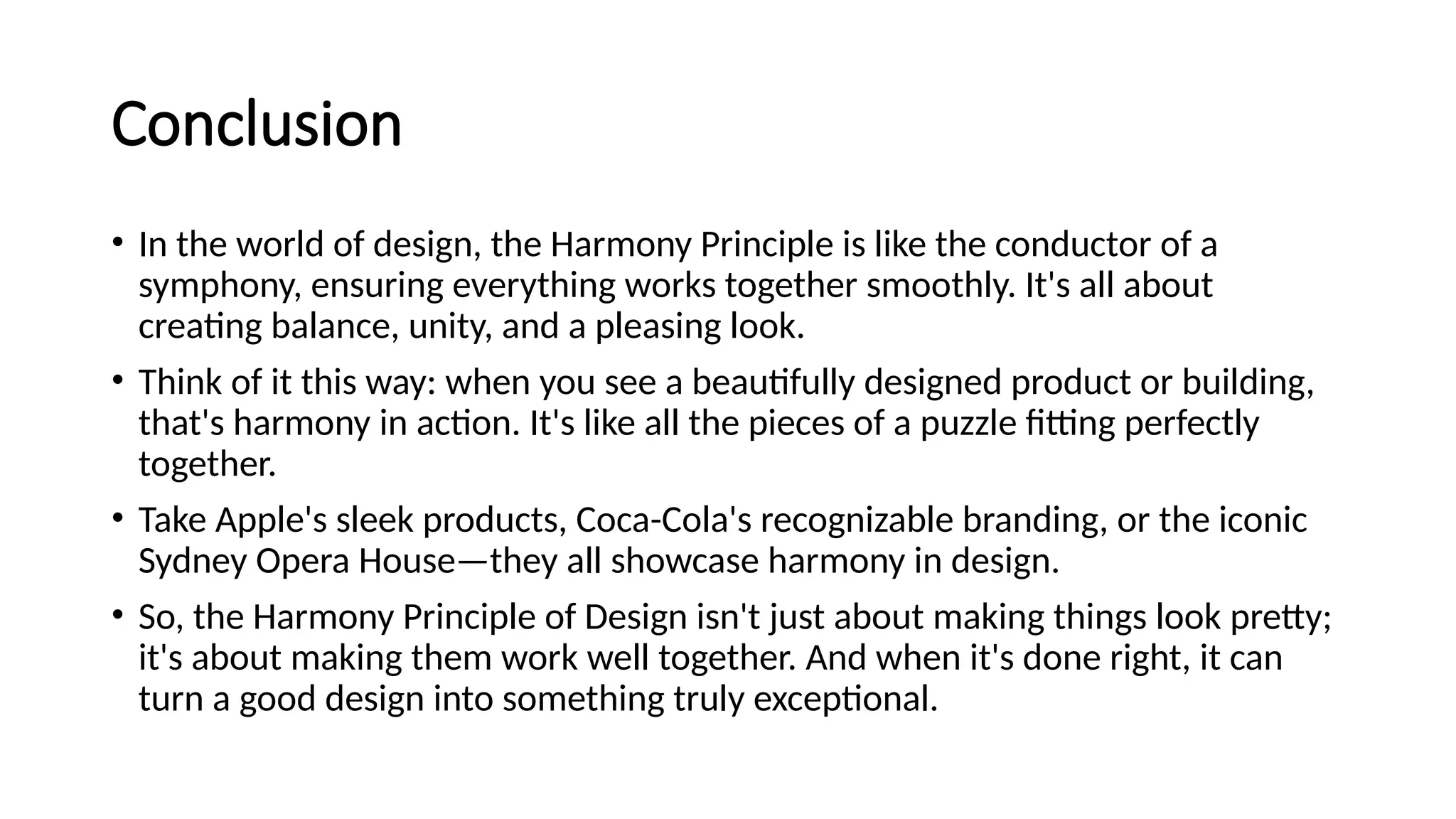 Exploring Harmony Principle of Design | Artiegenius | PPTX