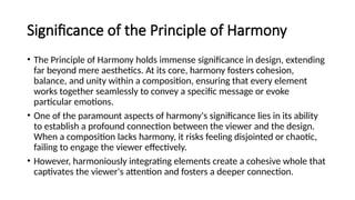 Exploring Harmony Principle of Design | Artiegenius | PPTX | Design ...