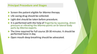 Exploring Hidden Secrets & Techniques of Marma Therapy | PPT