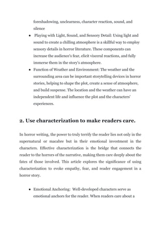 Cultural and Folklore Horrors | PDF