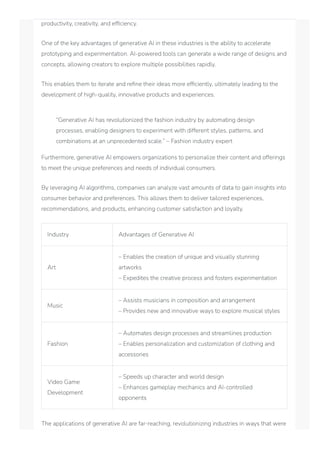 Exploring How AI is Transforming the Creative Industries | PDF