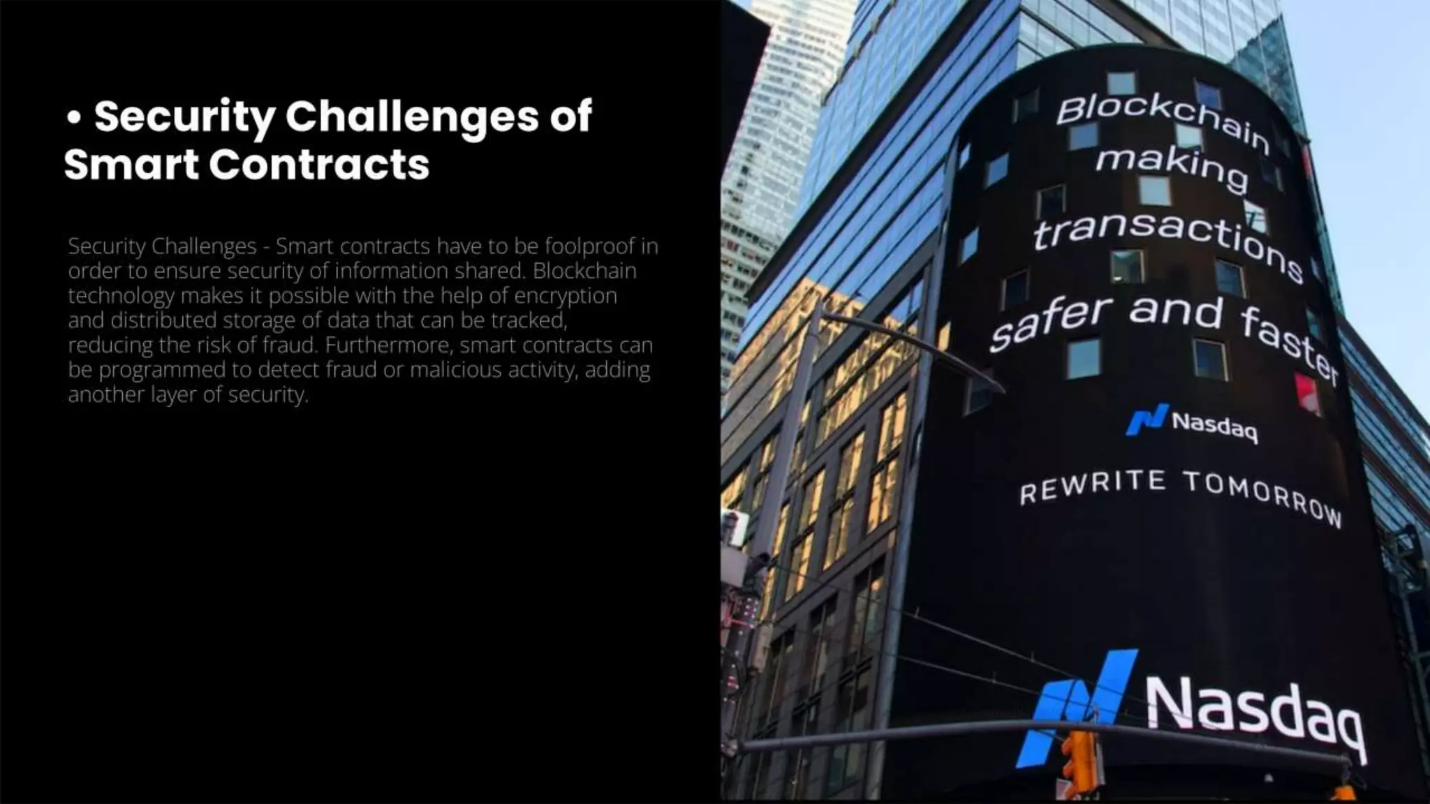 Exploring How Blockchain Technology Enables Smart Contract Security Ppt