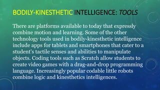 Exploring how technology caters to your students multiple intelligences ...