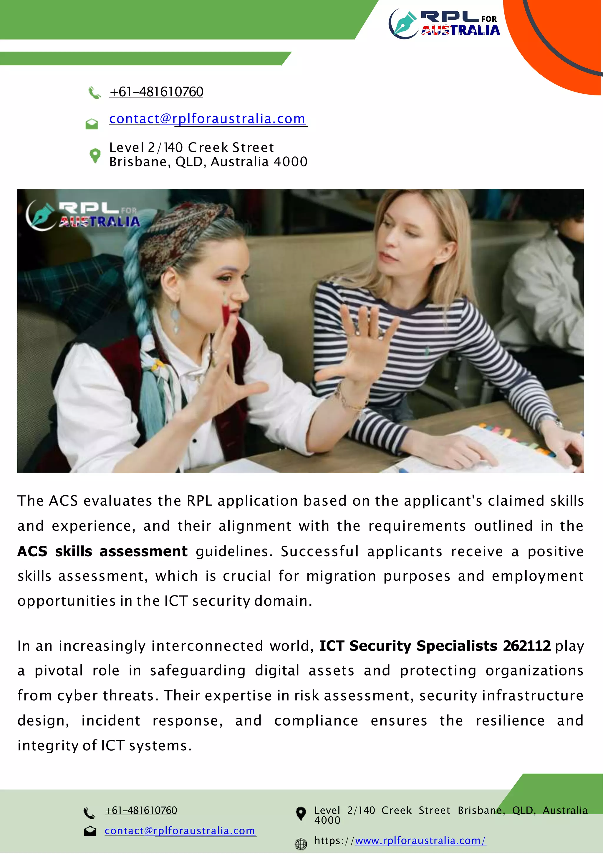 Exploring ICT Security Specialist 262112 in Australia.pptx