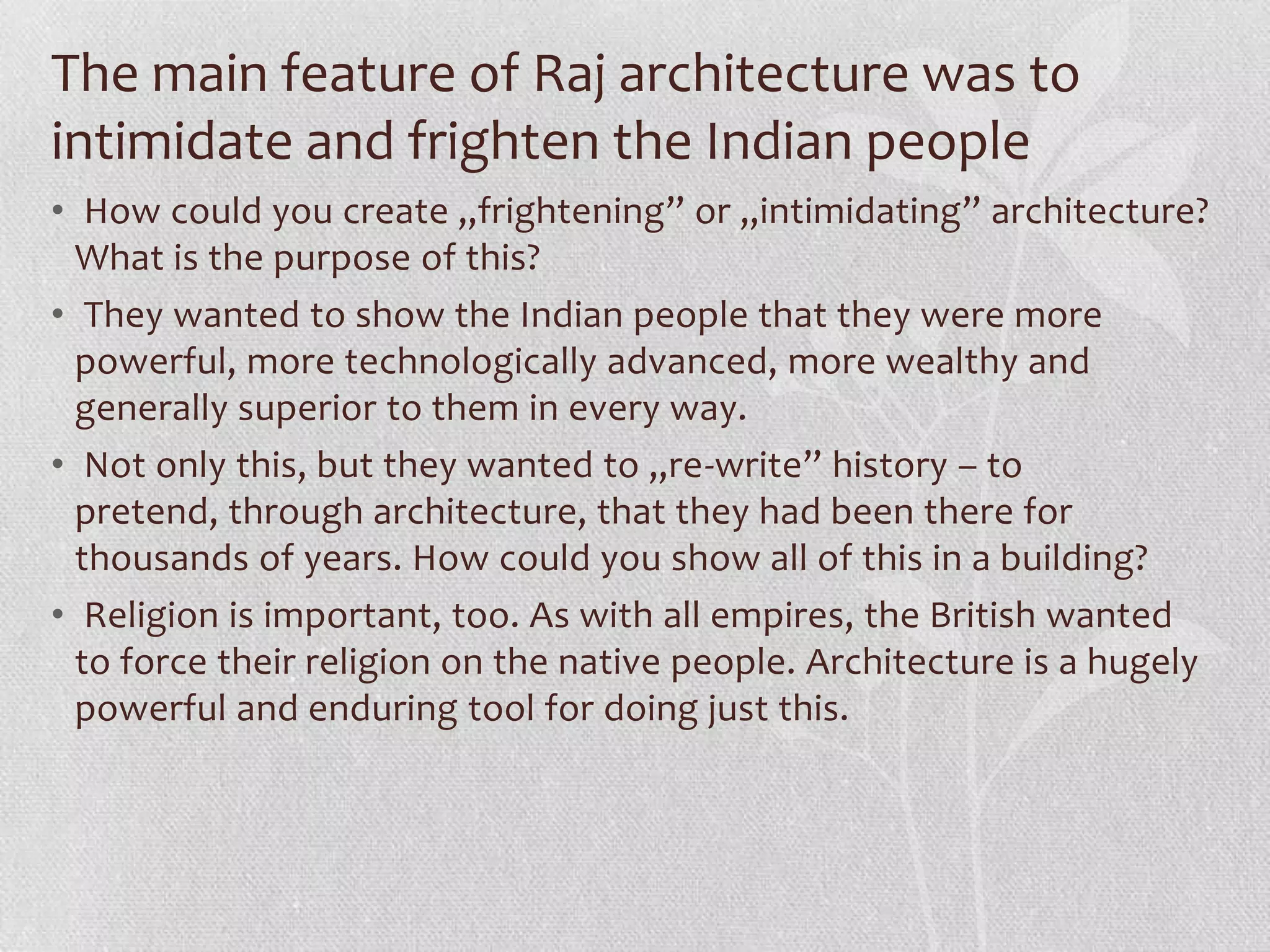 Exploring indian architecture lesson viii | PPTX
