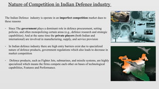 Exploring the Indian Defence Sector This presentation provides an ...