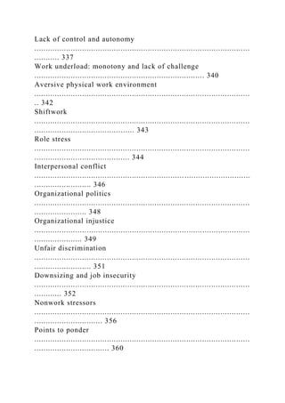 EXPLORING INDUSTRIAL & ORGANIZATIONAL PSYCHOLOGY Work & .docx