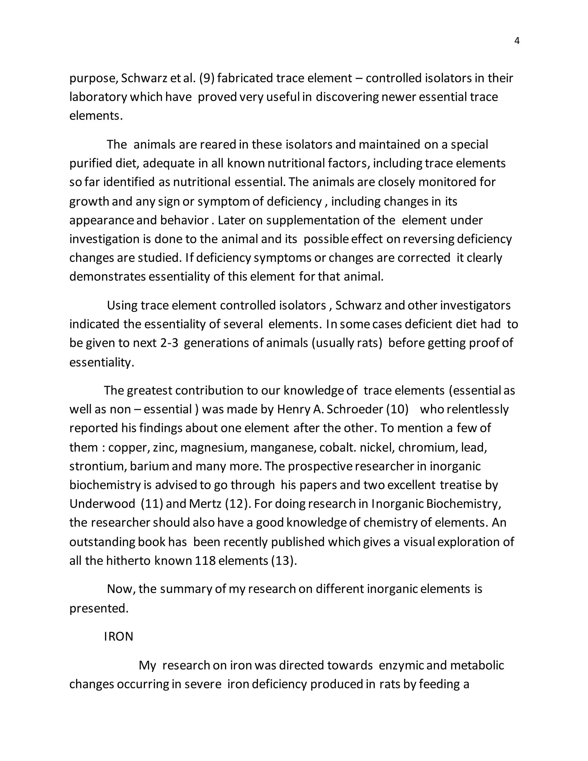 Inorganic Biochemistry | DOCX