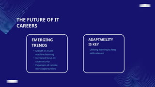 Exploring IT Careers | Educational Slideshow | PPTX