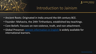 Exploring Jainism An Ancient Path to Enlightenment.pptx